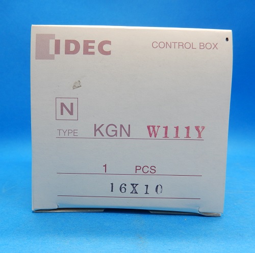 KGNW111Y コントロールボックス IDEC 未使用品 / FA機器・制御機器の買取、販売はワイデンへ