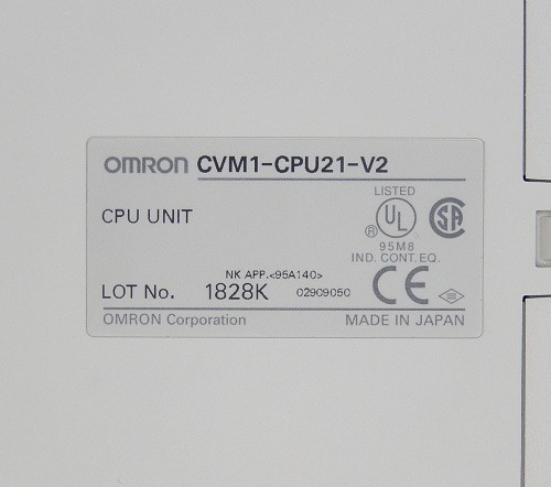 CVM1-CPU21-V2 CPUユニット オムロン ランクB中古品 / FA機器・制御機器の買取、販売はワイデンへ