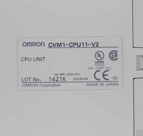 CVM1-CPU11-V2 CPUユニット オムロン ランクA中古品 / FA機器・制御機器の買取、販売はワイデンへ