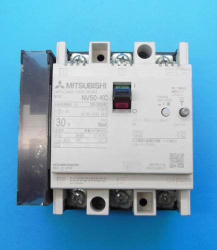 NV50-KC 3P30A 30mA AL-1LS;SLT 漏電遮断器 三菱電機 ランクS中古品 / FA機器・制御機器の買取、販売はワイデンへ
