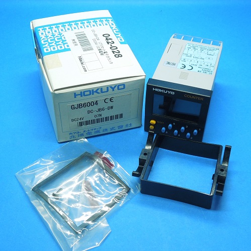 DC-JB6-DW DC24V プリセット電子カウンタ 北陽電機 ランクA中古品 / FA機器・制御機器の買取、販売はワイデンへ