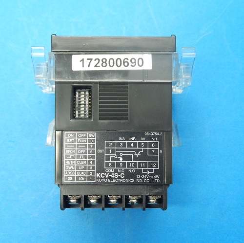 KCV-4S-C 加減算形一段プリセットカウンタ 光洋電子工業 ランクS中古品 / FA機器・制御機器の買取、販売はワイデンへ