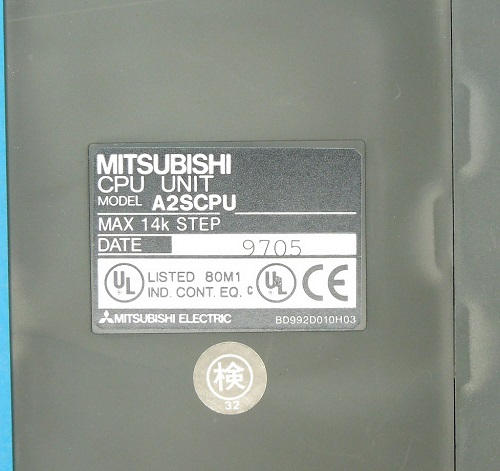 A2SCPU CPUユニット 三菱電機 ランクA中古品 / FA機器・制御機器の買取、販売はワイデンへ