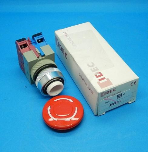 AVW411R Φ22 大型押しボタンスイッチ IDEC ランクS中古品 / FA機器・制御機器の買取、販売はワイデンへ
