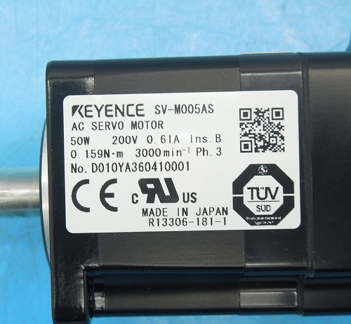 SV-M005AS 50W 標準モーターストレート軸 キーエンス ランクS中古品 / FA機器・制御機器の買取、販売はワイデンへ