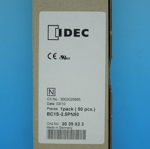 BC1S-2.5PN50 端子台 IDEC ランク未使用品 / FA機器・制御機器の買取、販売はワイデンへ