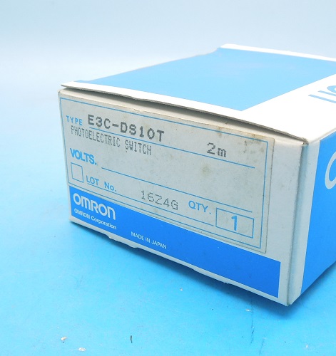 E3C-DS10T 2M 光電センサ オムロン 未使用品 / FA機器・制御機器の買取、販売はワイデンへ