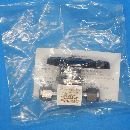 SS-43GS4 ステンレス鋼製一体型ボール・バルブ Swagelok 未使用品 / FA機器・制御機器の買取、販売はワイデンへ