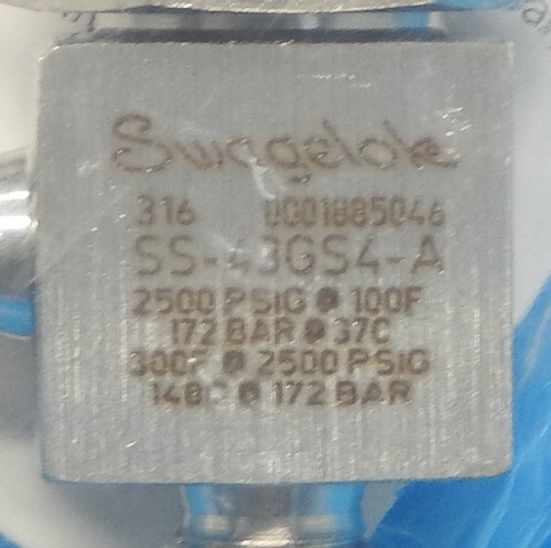 SS-43GS4-A ステンレス鋼製一体型ボール・バルブ Swagelok 未使用品 / FA機器・制御機器の買取、販売はワイデンへ