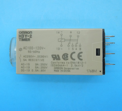 H3Y-2 AC100-120V 10S ソリッドステート・タイマ オムロン ランク未使用品 / FA機器・制御機器の買取、販売はワイデンへ