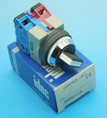 ASS211N 2ノッチ セレクタスイッチ φ25 IDEC 未使用品 / FA機器・制御機器の買取、販売はワイデンへ