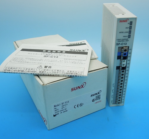 SF-C13 ライトカーテン専用コントロールユニット SUNX 未使用品 / FA機器・制御機器の買取、販売はワイデンへ