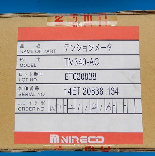 TM340-AC テンションメータ ニレコ 未使用品 / FA機器・制御機器の買取、販売はワイデンへ