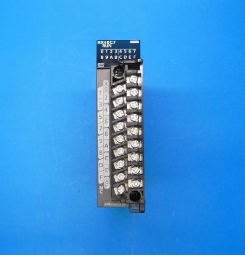 FA機器・制御機器の買取、販売はワイデンへ / RX40C7 DC入力ユニット 三菱電機 ランクB中古品