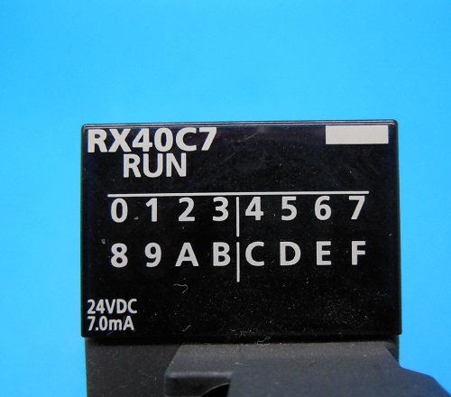 FA機器・制御機器の買取、販売はワイデンへ / RX40C7 DC入力ユニット 三菱電機 ランクB中古品