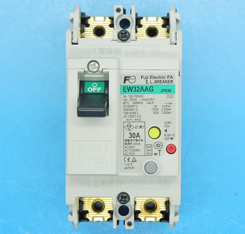 EW32AAG 2P 10A 30mA 漏電遮断器 富士電機 未使用品 / FA機器・制御機器の買取、販売はワイデンへ