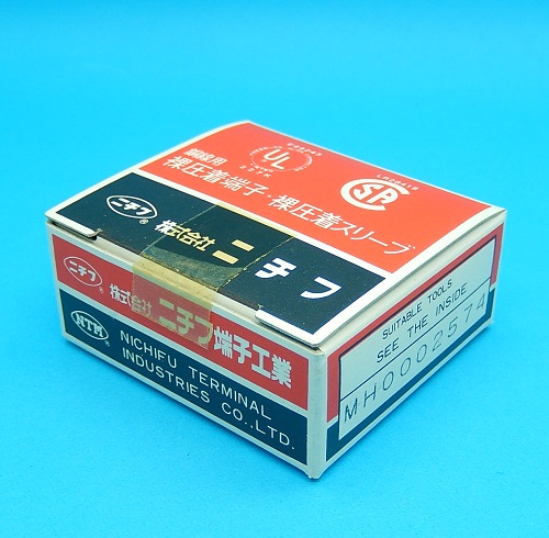 FA機器・制御機器の買取、販売はワイデンへ / 2Y-4S(100個入) 銅線用裸圧着端子(Y形)先開形 ニチフ 未使用品