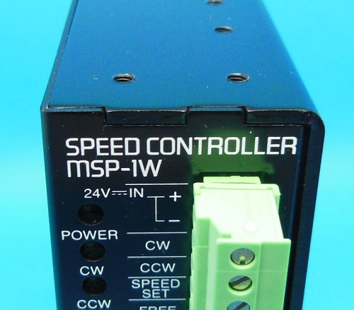 MSP-1W ACスピードコントローラー オリエンタルモーター ランクS中古品 / FA機器・制御機器の買取、販売はワイデンへ