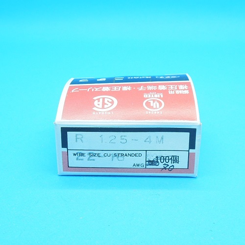R1.25-4M(70個入) 銅線用裸圧着端子(R形)丸形 ニチフ ランクS中古品 / FA機器・制御機器の買取、販売はワイデンへ