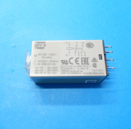 FA機器・制御機器の買取、販売はワイデンへ / H3Y-2 AC100-120 60S ソリッドステート・タイマ オムロン 未使用品