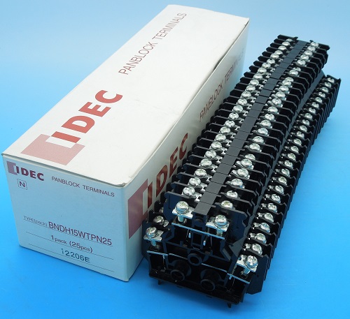 FA機器・制御機器の買取、販売はワイデンへ / BNDH15WTPN25 (25個入り) 端子台 IDEC 未使用品