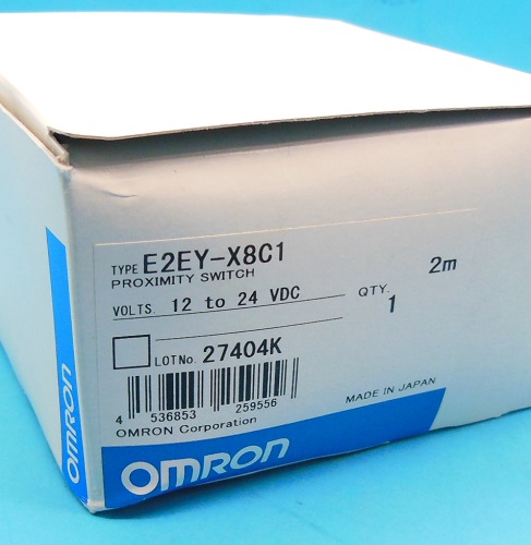 FA機器・制御機器の買取、販売はワイデンへ / E2EY-X8C1 2M アルミ検出用近接センサ オムロン 未使用品