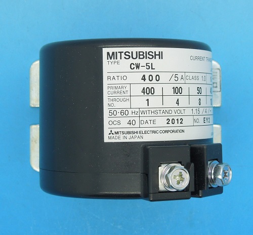 CW-5L 400/5A 計器用変流器(CT) 三菱電機 ランクS中古品 / FA機器・制御機器の買取、販売はワイデンへ