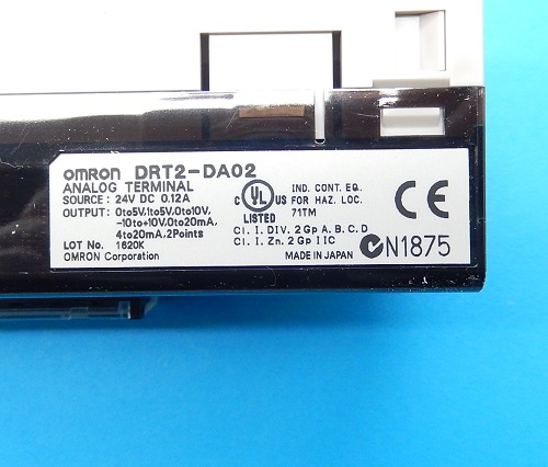 DRT2-DA02 アナログ出力ターミナル オムロン 未使用品 / FA機器・制御機器の買取、販売はワイデンへ