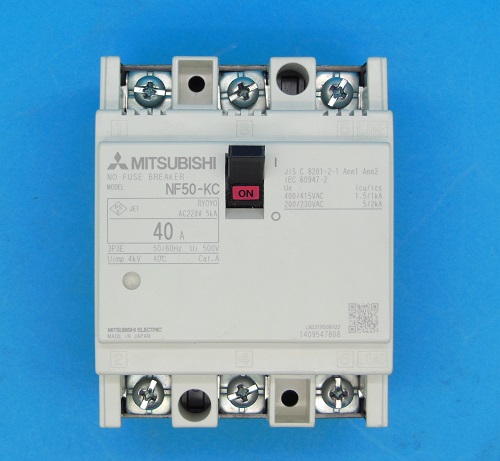 NF50-KC 3P40A ノーヒューズ遮断器 三菱電機 ランクS中古品 / FA機器・制御機器の買取、販売はワイデンへ