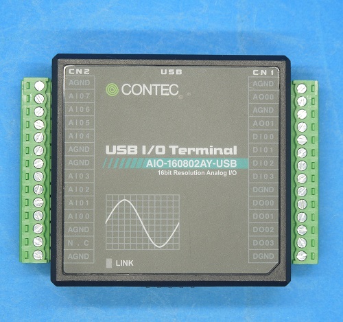 AIO-160802AY-USB アナログ入出力ターミナル CONTEC ランクA中古品 / FA機器・制御機器の買取、販売はワイデンへ